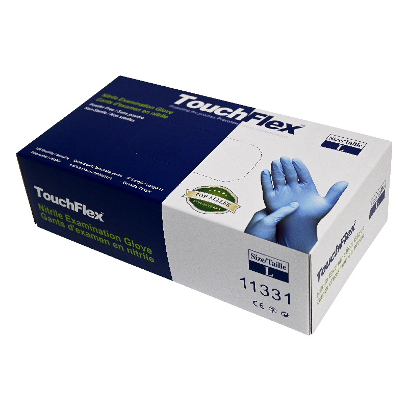 Superior Sany Solutions. TFNB3003 - Gants en nitrile bleu - L